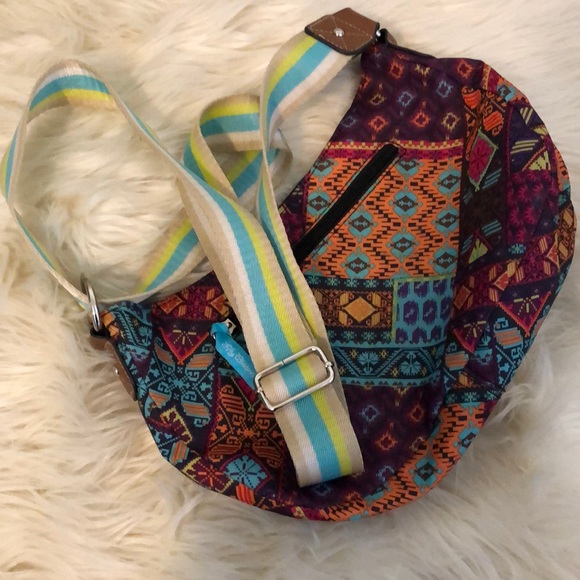 Lily Bloom | Bags | Lily Bloom Crossbody Native Design Purse | Poshmark